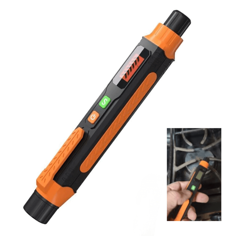 Natural Gas Leak Detector – Portable Gas Sniffer with Audible & Visual ...