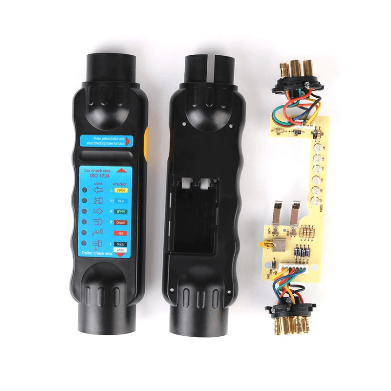 7 Pin Round Plug Socket 12V Trailer Tester – Quick, Accurate Wiring Di ...