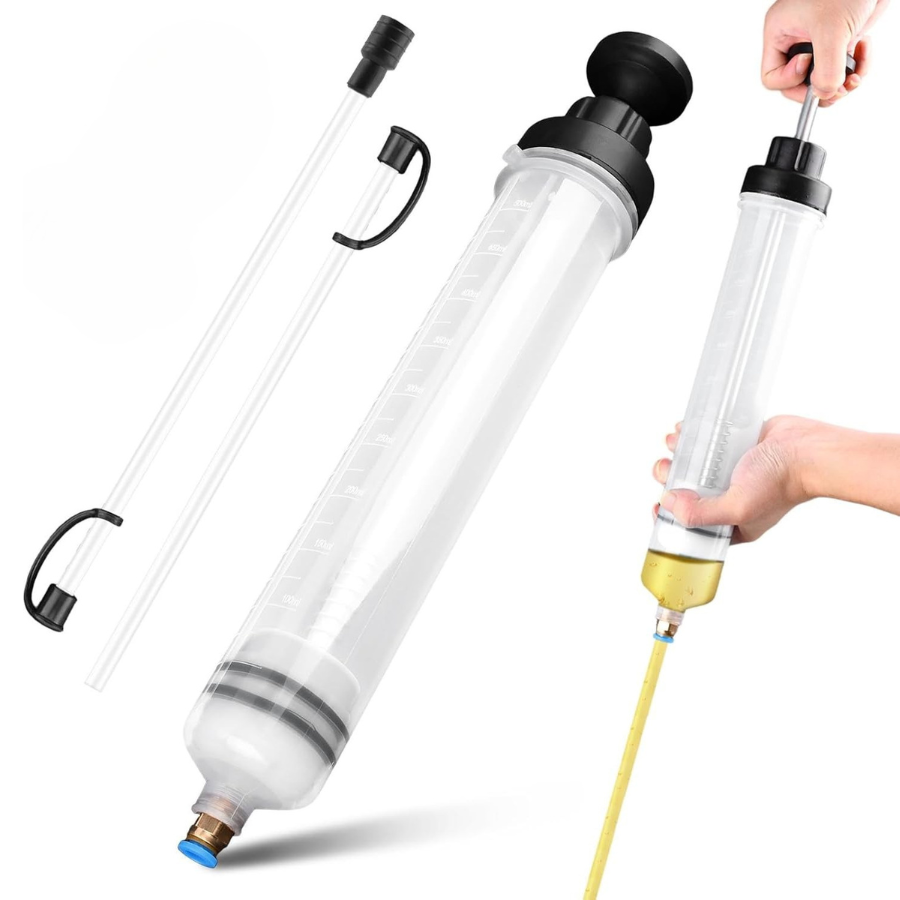 Precision Oil & Fluid Extractor Pump – 200cc / 500cc Capacity – TOOLTRA