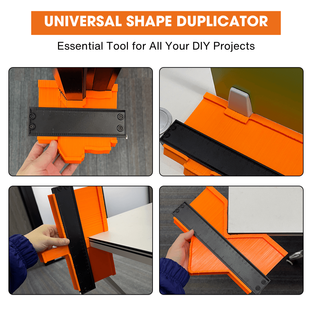 Contour Gauge Profile Duplicator Tool with Adjustable Metal Lock for P ...